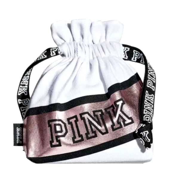 Victoria's Secret | Bags | Victorias Secret Pink Drawstring Mini Pouch ...